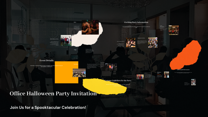 Office Halloween Party Invitation by Марат on Prezi
