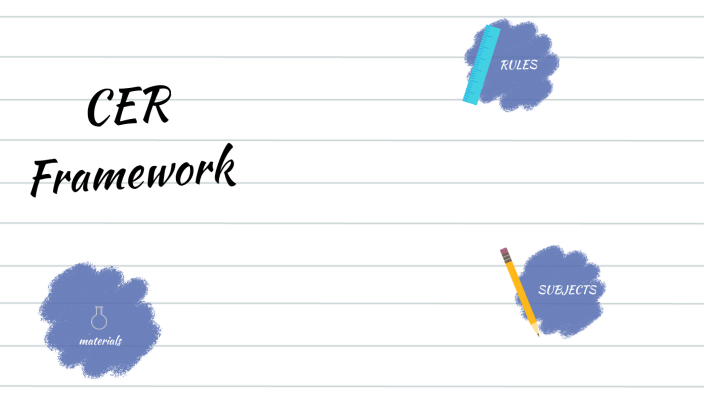 CER Framework by Ghaleb Wahbi on Prezi