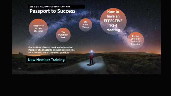 BNI 121 Passport to Success by Christina Quinn on Prezi