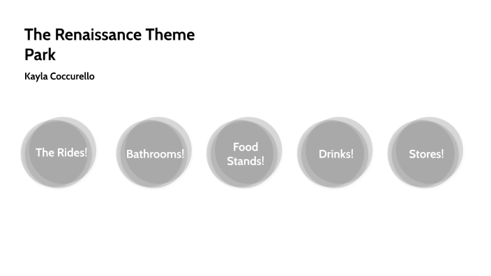 The Renaissance Theme Park by kayla coccurello on Prezi