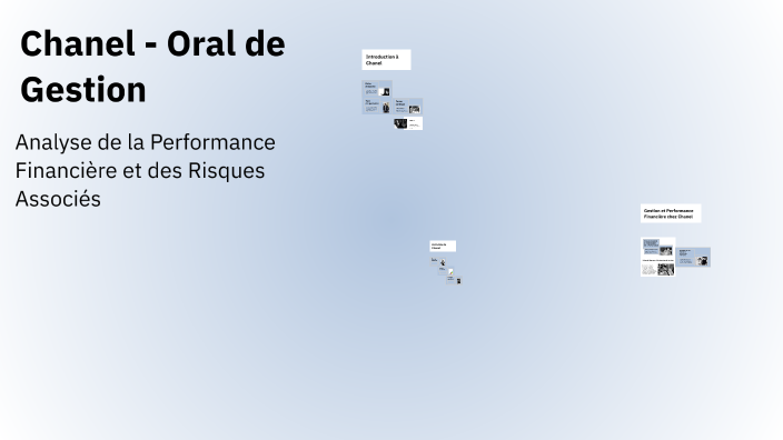 Chanel - Oral de Gestion by oscar flora on Prezi