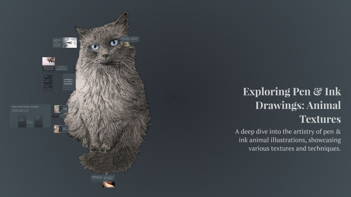 Exploring Pen & Ink Drawings: Animal Textures by Marie Tripp on Prezi