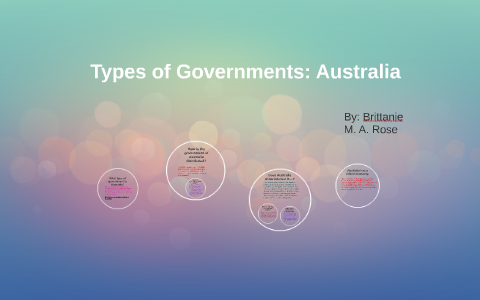 Types of Governments: Australia by brittanie rose on Prezi