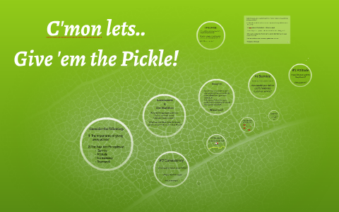 Give 'em the Pickle! by David Pump on Prezi