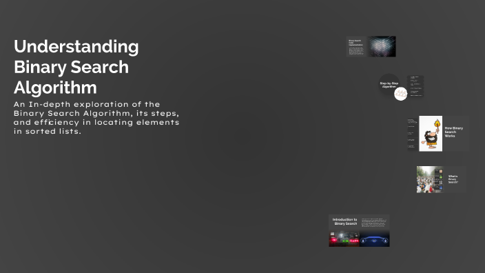 Understanding Binary Search Algorithm by A Guide To Rajshahi on Prezi