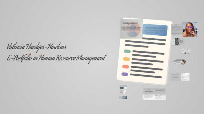 Creating a Professional E-Portfolio in Human Resource Management by ...
