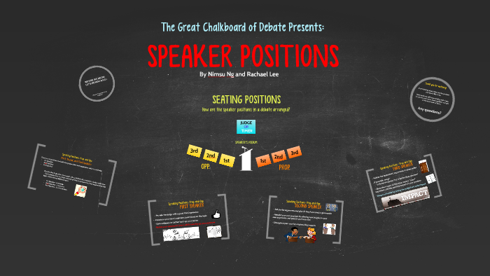 Debate Speaker Positions by Nim Ng on Prezi