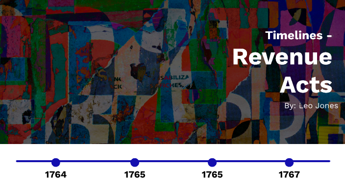 Timeline of Revenue Acts by Leora Jones on Prezi