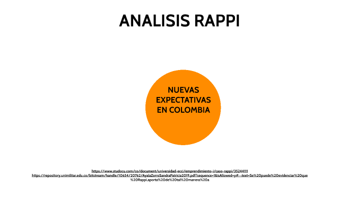 ANÁLISIS CASO RAPPI by ANA MARIA TRIVI?O GOMEZ on Prezi