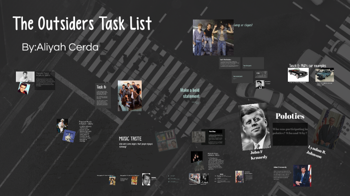 The Outsiders Task List by Aliyah cerda on Prezi