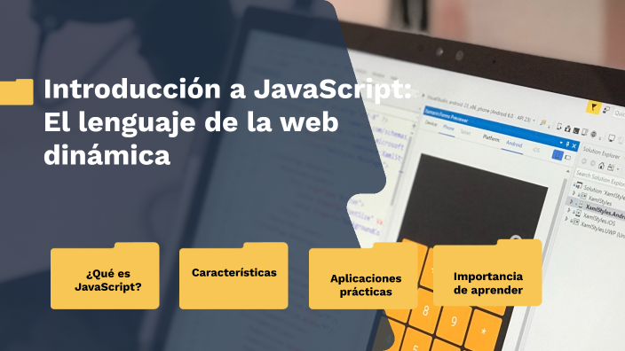 Introducción a JavaScript: El lenguaje de la web dinámica by yampier ...