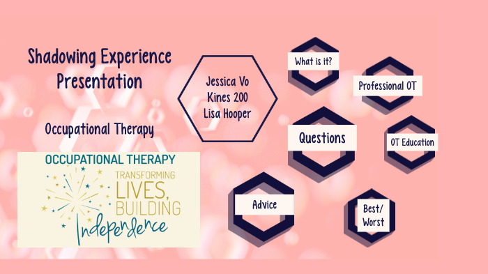 Occupational Therapy- Shadowing Presentation by Jessica Vo on Prezi