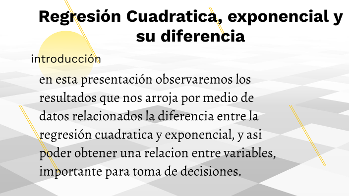 regresión parabólica y exponencial by Mariana Brand on Prezi