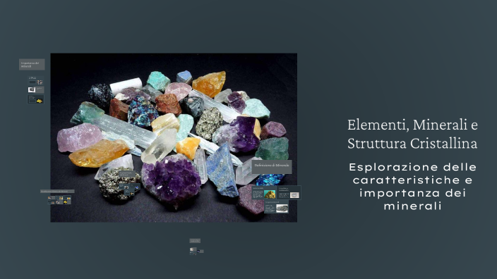 Elementi, Minerali e Struttura Cristallina by emanuele odazio on Prezi