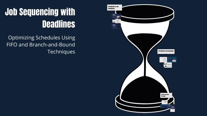 Job Sequencing with Deadlines by B Nandini on Prezi