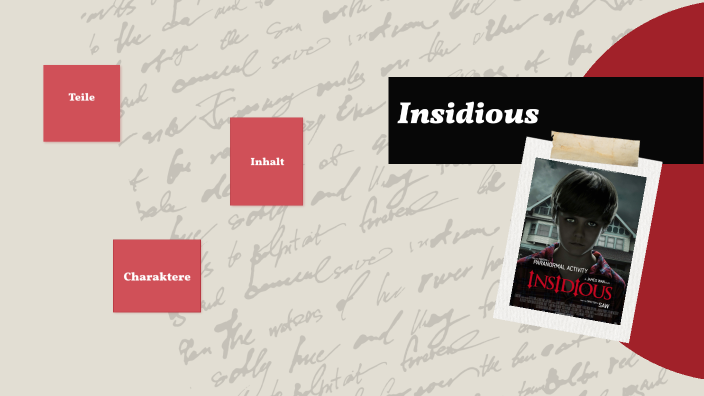 Insidious by Leonie Kalkgruber on Prezi