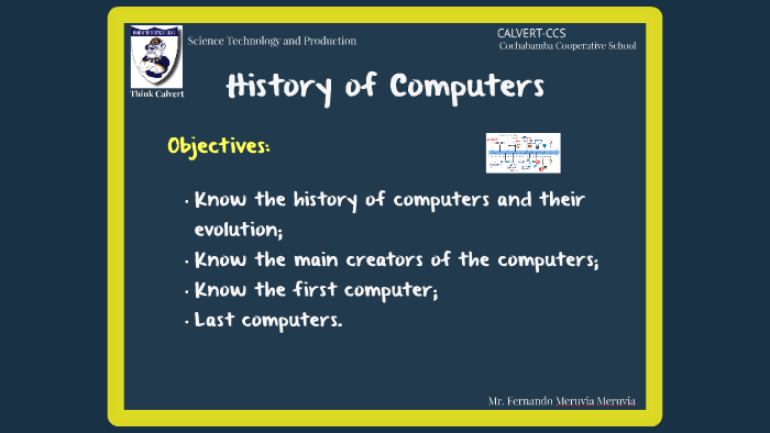 History Computer Science - Timeline by Por Ahora Nada de Meuv