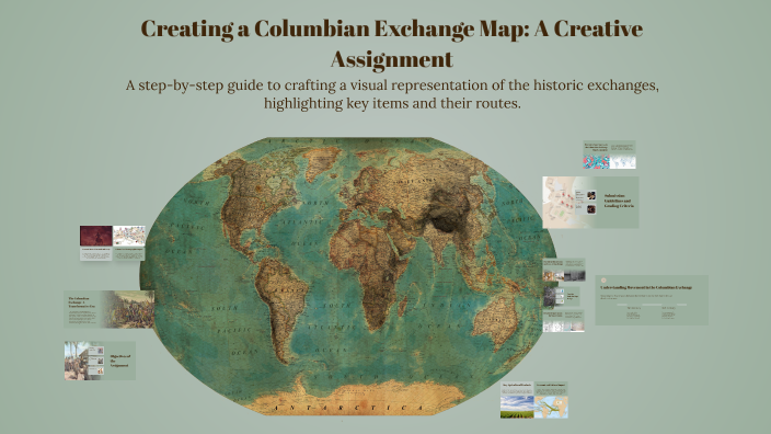 Creating a Columbian Exchange Map: A Creative Assignment by Andres ...