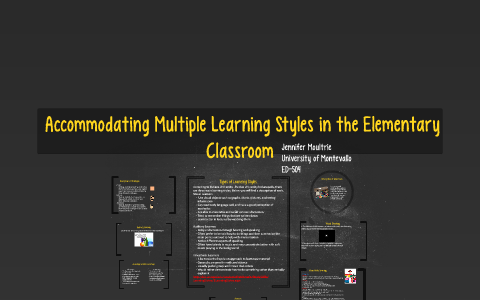 Accommodating Multiple Learning Styles in the Elementary Cl by Jennifer ...
