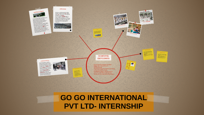 GO GO INTERNATIONAL PVT LTD- INTERNSHIP by deepshika agarwal on Prezi