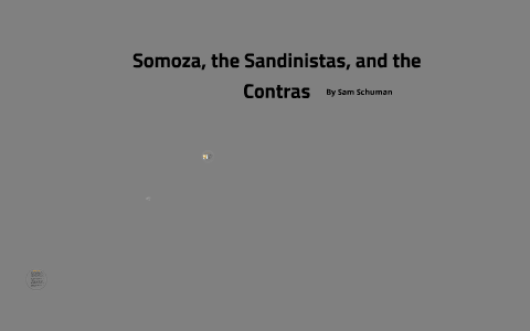 Somoza, Sandinista and the Contras by Sam Schuman on Prezi