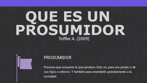 Qué es un prosumidor by Carolina González on Prezi Design