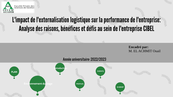 Externalisation logistique by Elmansoury Meryem on Prezi