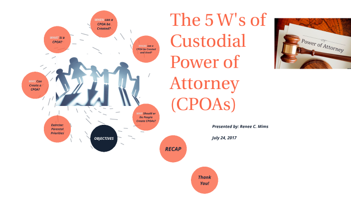 The 5 Ws of Custodial Power of Attorney by Renee Mims on Prezi