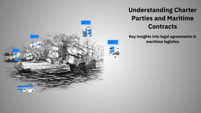 Understanding Charter Parties and Maritime Contracts by Ana Eloina ...