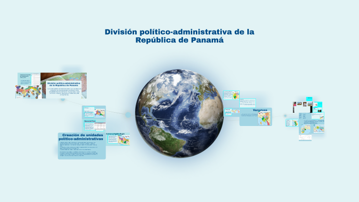 División político-administrativa de la República de Panamá by ada ...