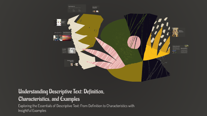 Understanding Descriptive Text: Definition, Characteristics, and Examples by Ayu Cahyaningsih on ...