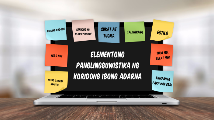 Elementong Panglingguwistika NG KORIDONG IBONG ADARNA by Liberty Tablo ...