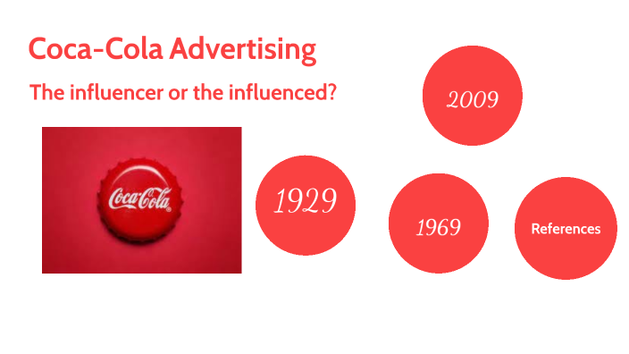 Coca-Cola Advertising: The Influenced or the Influencer? by Lo Drew on ...