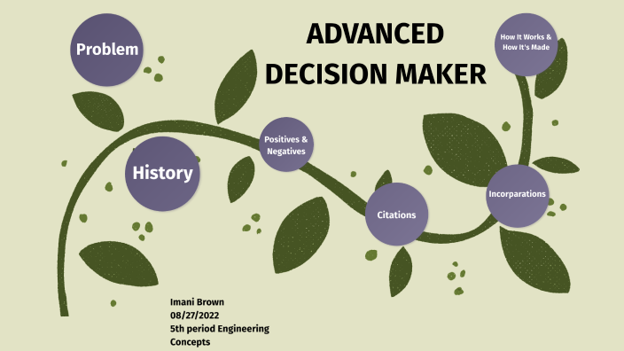 Advanced Decision Maker (ADM) by xmaix on Prezi