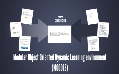 Modular Oject Oriented Dynamic Learning environment (MOODLE) by ...