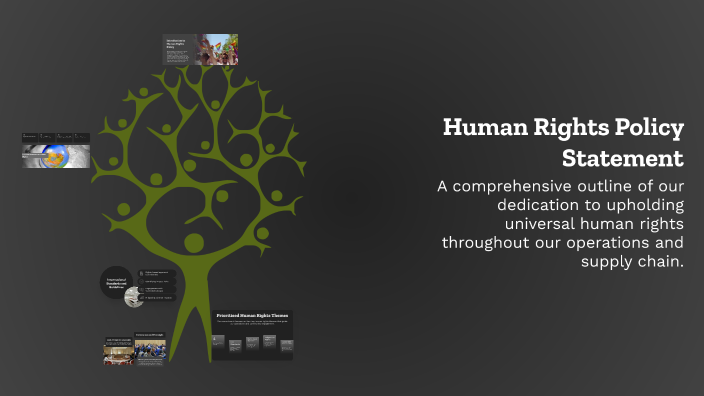 Human Rights Policy Statement by Tomas Pelayo on Prezi