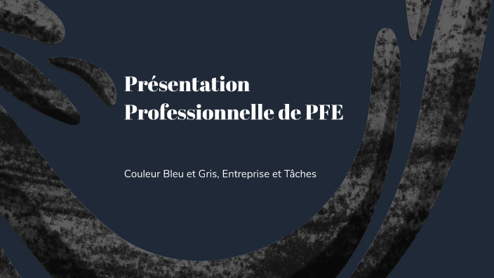 Présentation Professionnelle de PFE by Nada Hamdi on Prezi