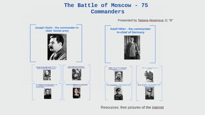 Joseph Stalin - commander the Soviet army by Tatiana Tatiana on Prezi