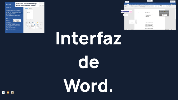 Interfaz de word by John Lindao on Prezi