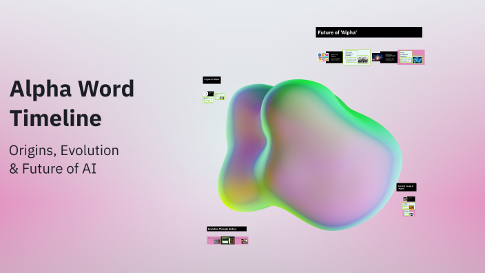 Alpha Word Timeline by siena burke on Prezi