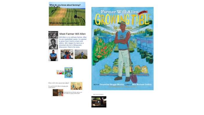23-24 Farmer Will Allen and the Growing Table 630 MAR by Jessica ...