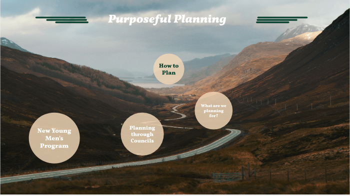 Purposeful Planning by Jacob Storey on Prezi