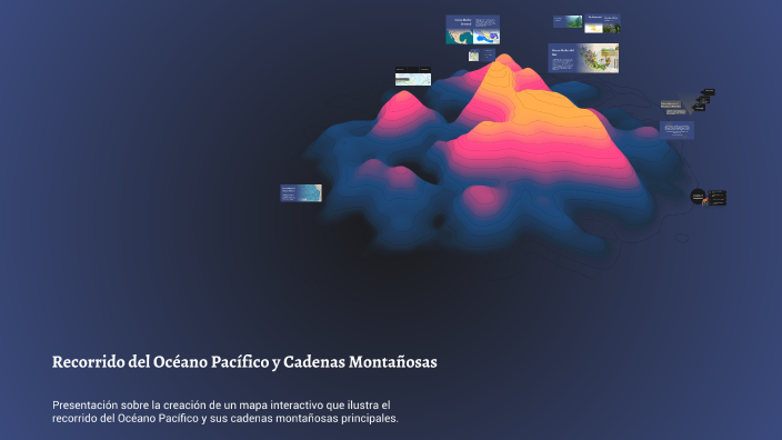 Mapa Animado del Océano Pacífico y Cadenas Montañosas by Angel Trejo on ...