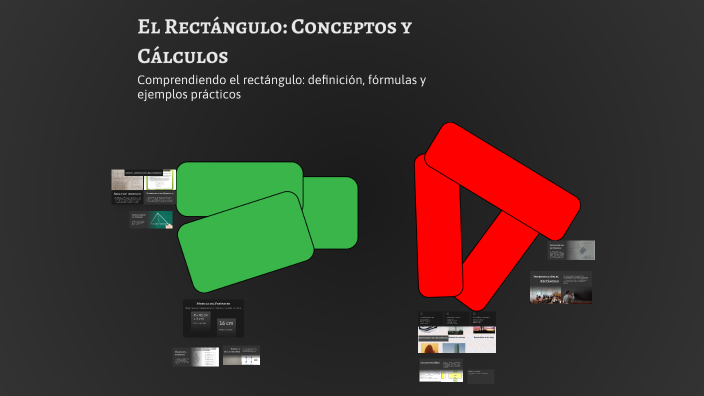 El Rectángulo: Conceptos y Cálculos by heidy zabrina conrado redondo on ...