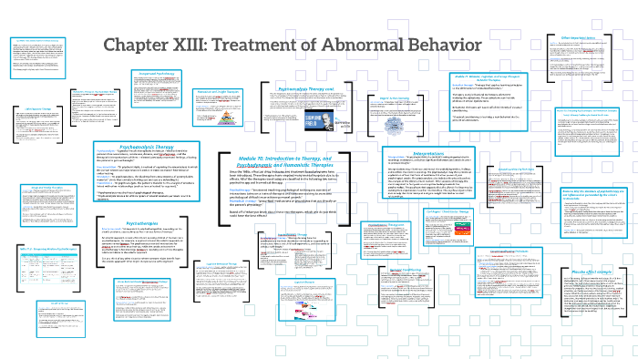 Chapter XIII: Treatment of Abnormal Behavior by mary bowen barringer on ...