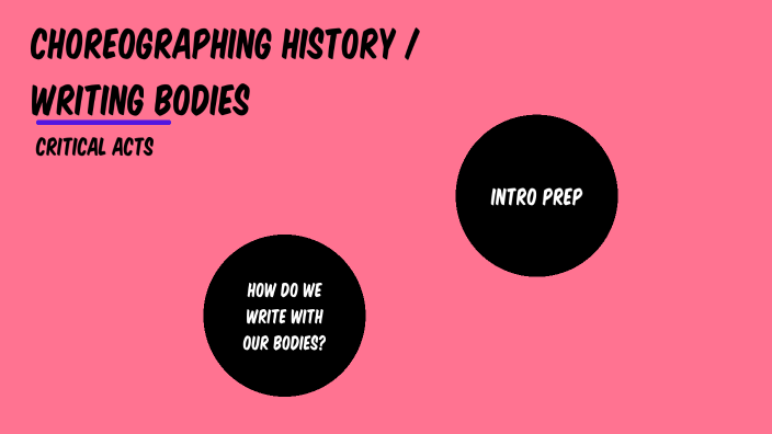 Choreographing History / Writing Dance by on Prezi