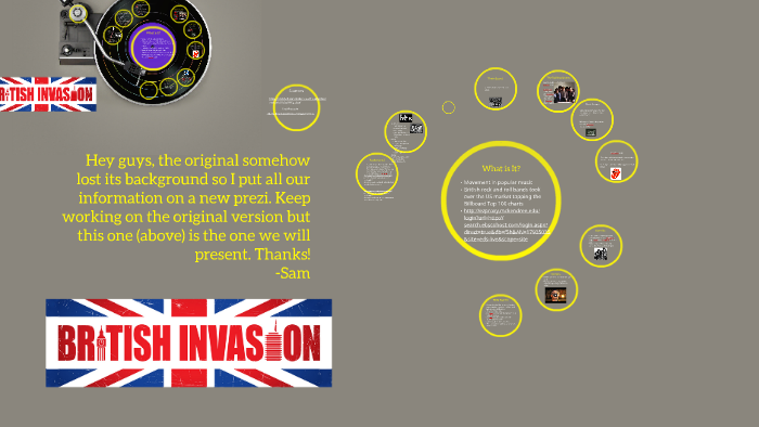 The British Invasion by on Prezi