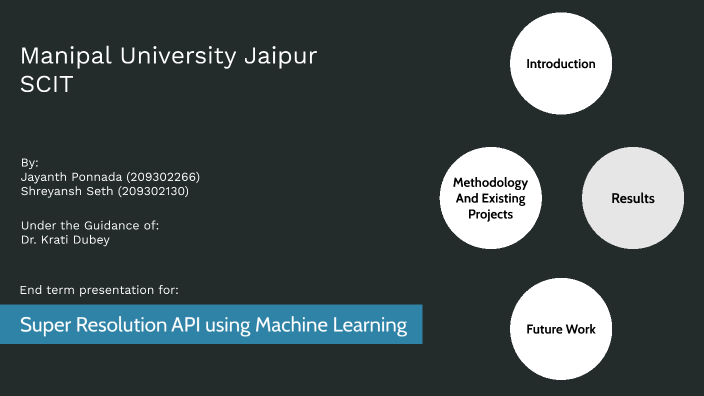 Image Restoration through an API layer using Machine Learning by ...