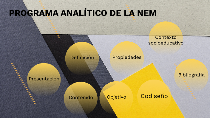 PROGRAMA ANALÍTICO DE LA NEM by ANA MARIA HERNANDEZ PEREZ on Prezi