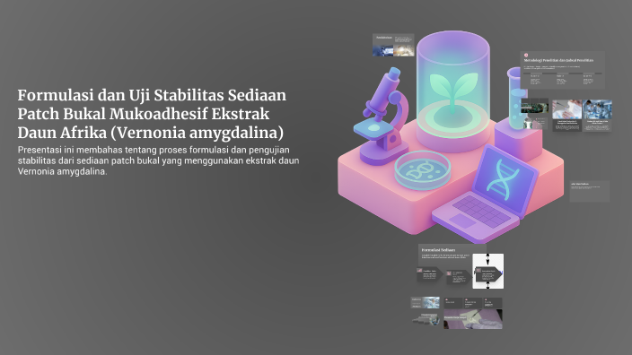 Formulasi dan Uji Stabilitas Sediaan Patch Bukal Mukoadhesif Ekstrak ...